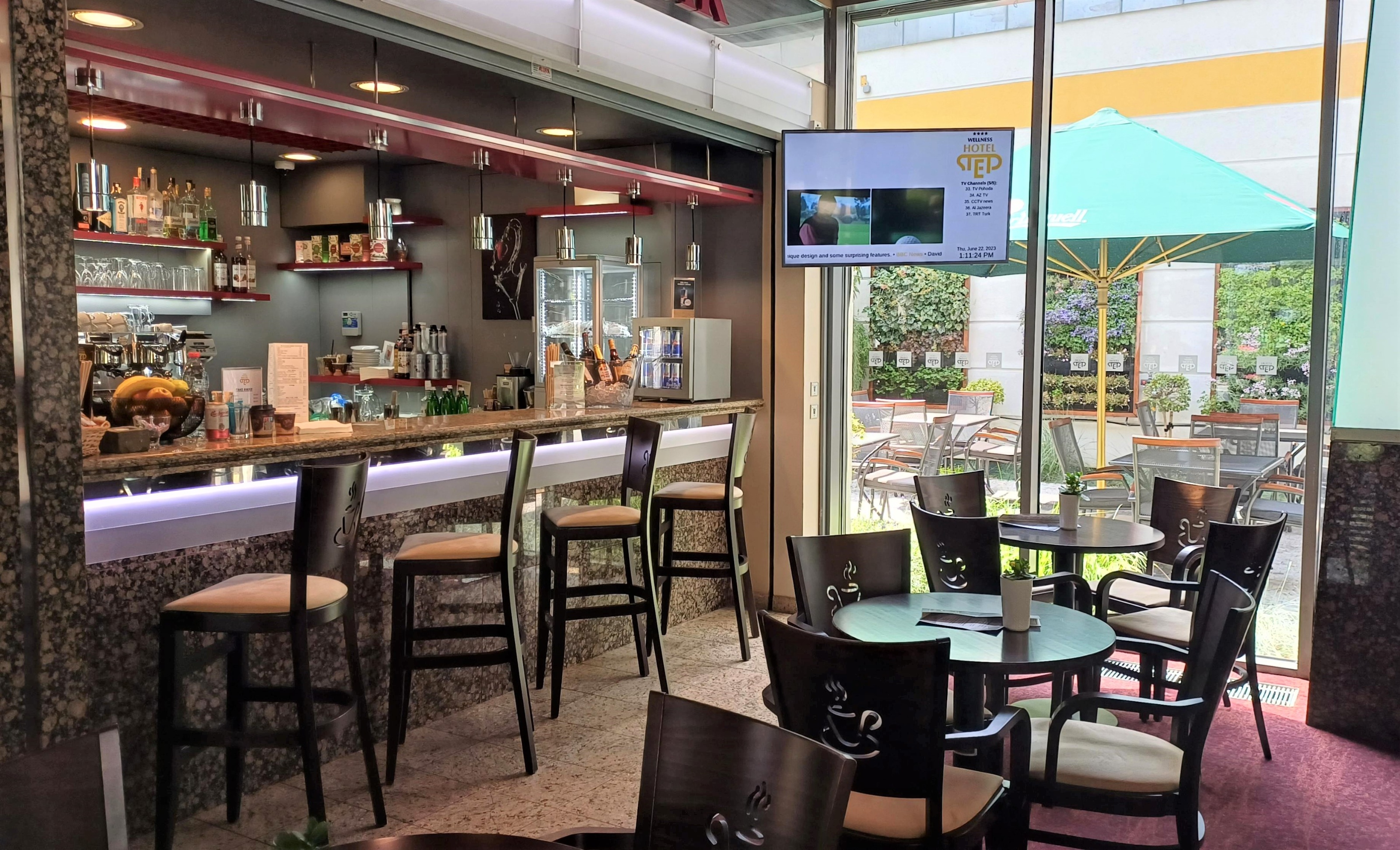 Wellness Hotel Step - Lobby bar